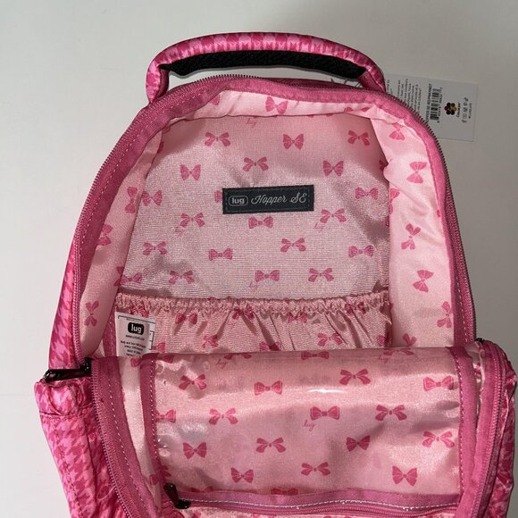 lug | Bags | Lug Hopper Se Backpack Redpink Houndstooth | Poshmark
